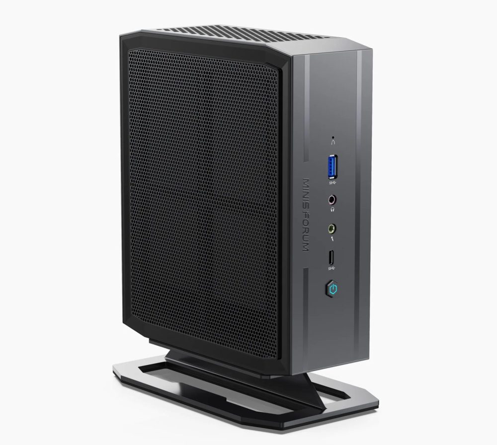Arc GPU搭載Core i7-12650H搭載ミニPCが10万円で新登場！【Minisforum HN2673】